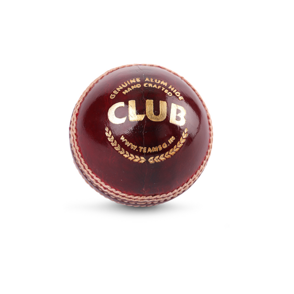 SG Club™ Red Cricket Leather Ball - Caxton Sports